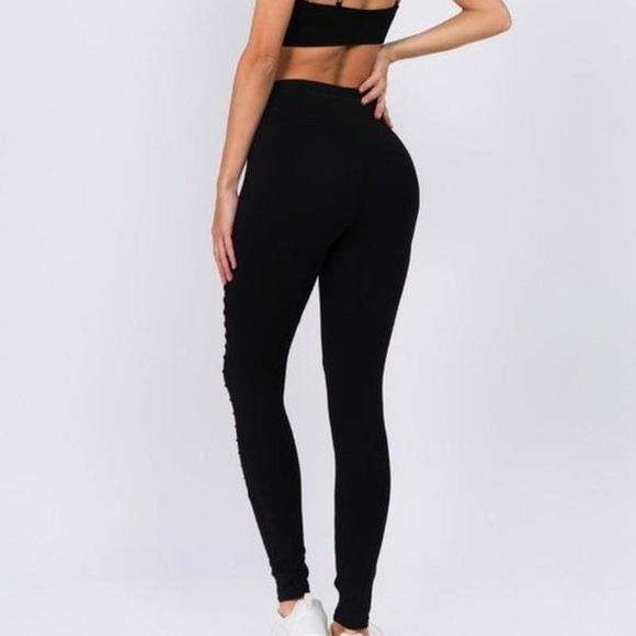 Yelete | Pants & Jumpsuits | Yelete Moto Leggings | Poshmark